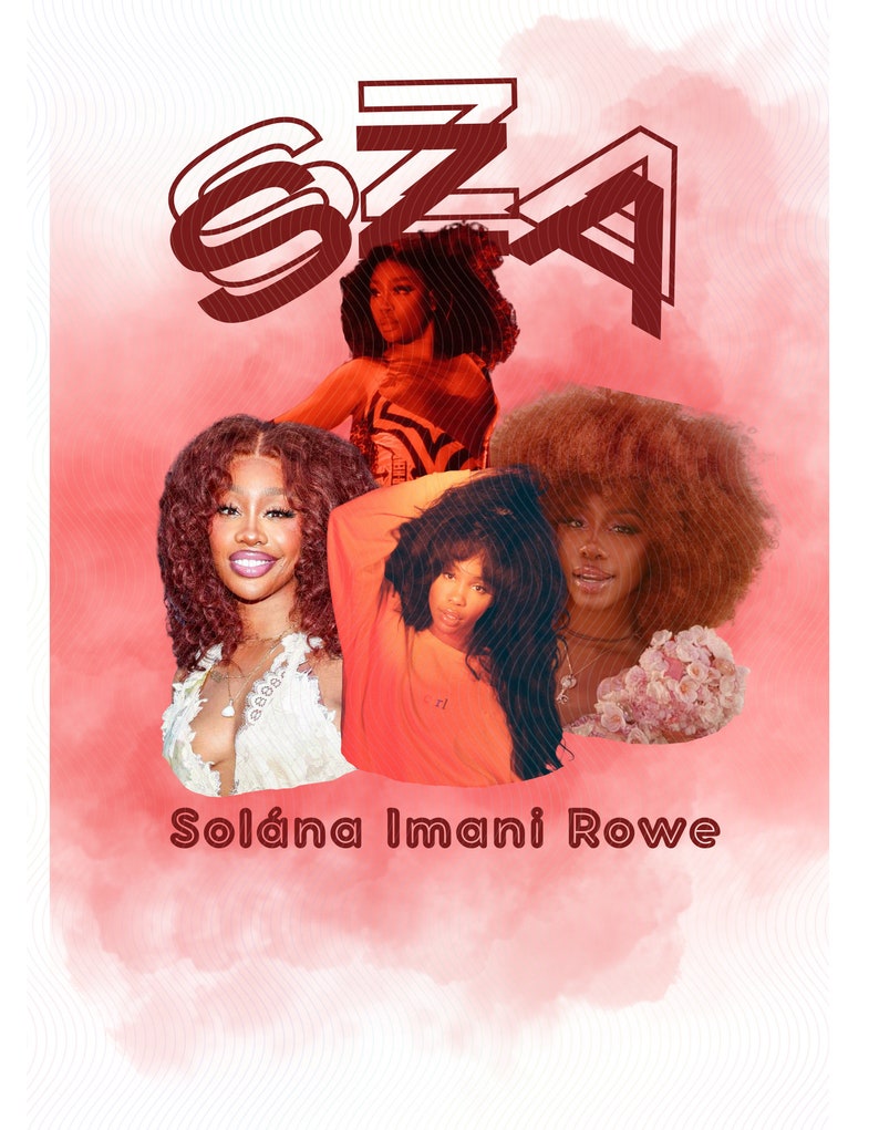 SZA Inspired Vintage Png, Sza SVG, Sza JPG Design - Etsy