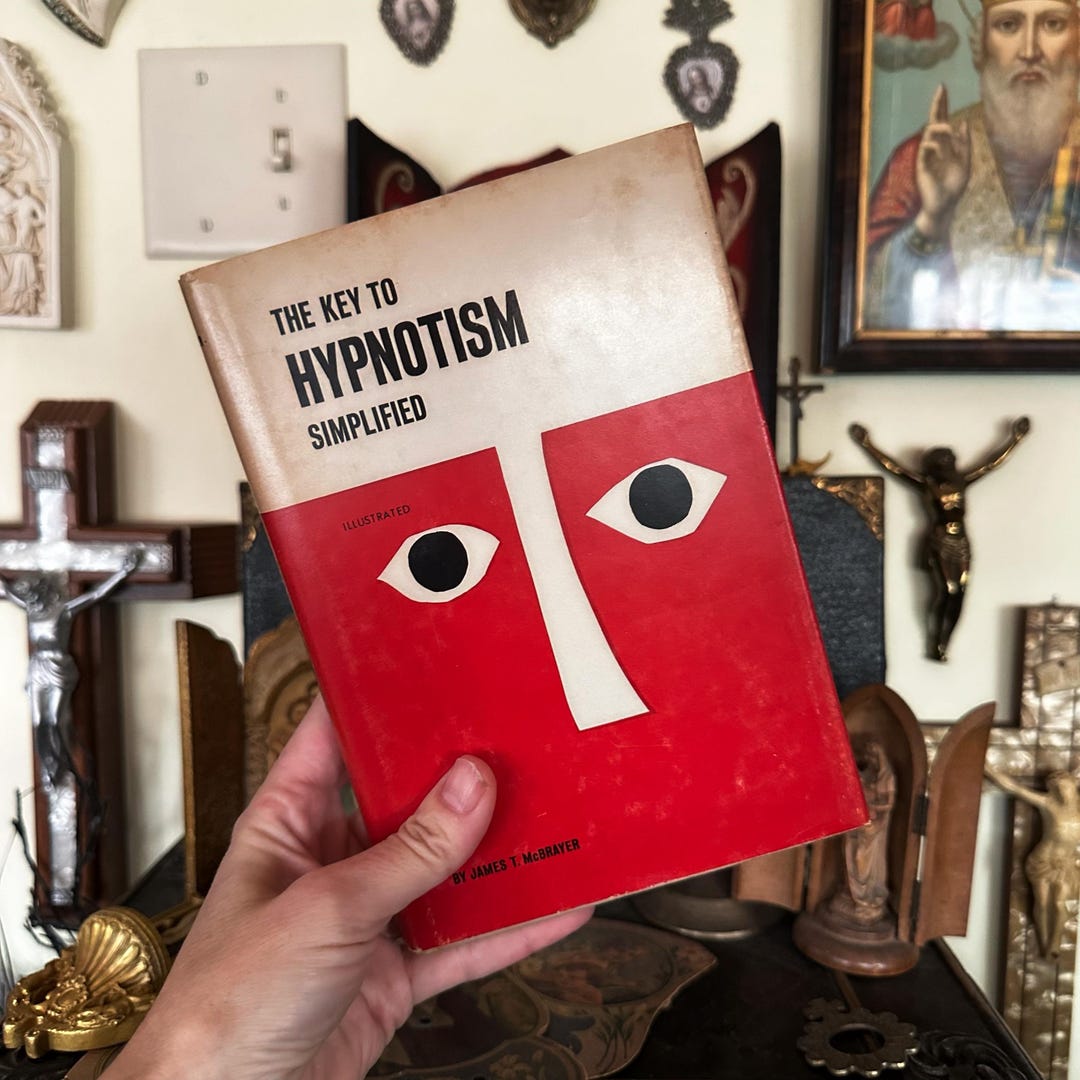 The Key to Hypnotism Simplified, Vintage Hypnosis Book, Illustrated ...