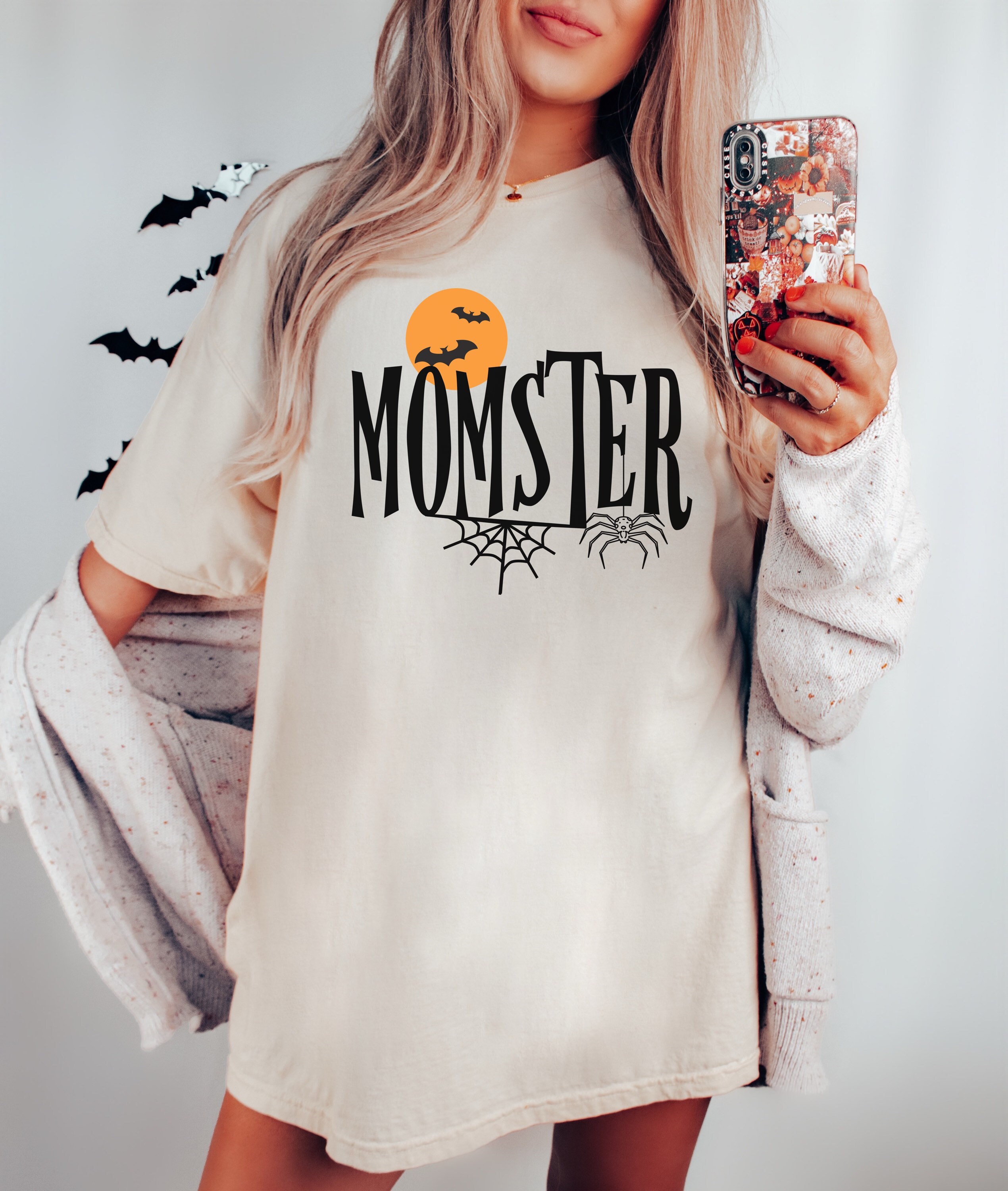 Halloween Comfort Colors Shirt Momster Shirt Halloween Shirt - Etsy