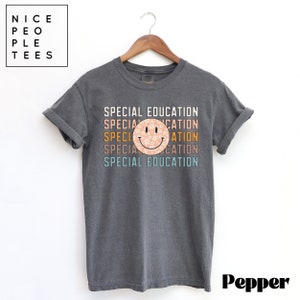 Special Education Teacher Shirts, Special Education T-shirt, Comfort ...