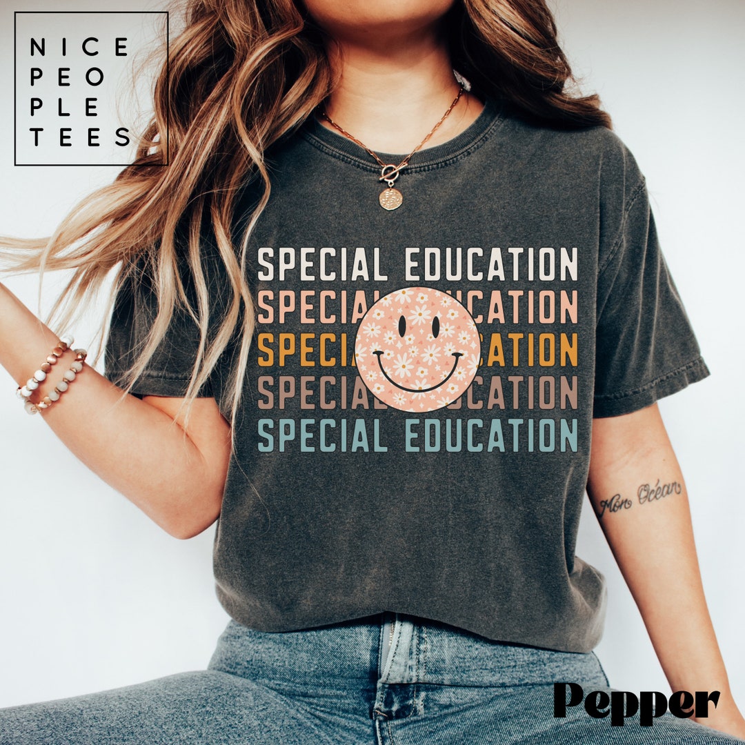Special Education Teacher Shirts, Special Education T-shirt, Comfort ...
