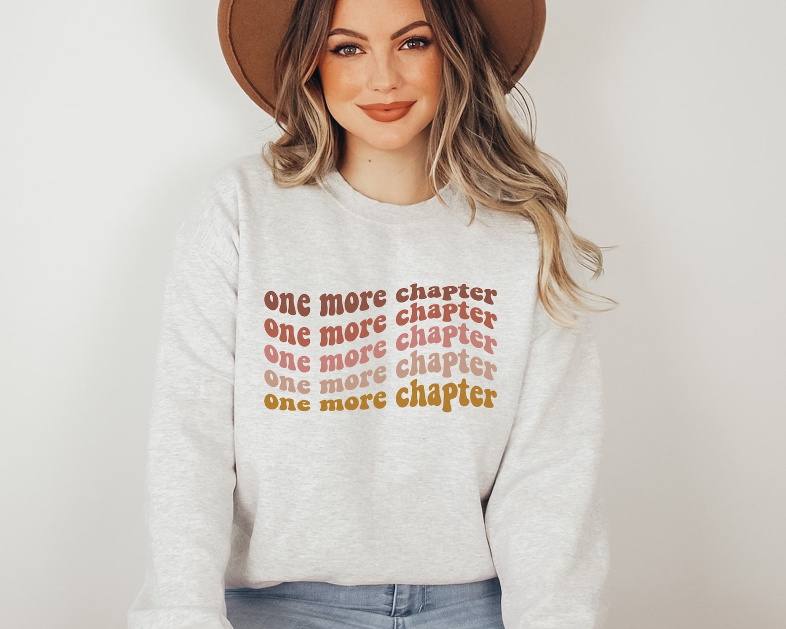 One More Chapter Sweatshirt, Teacher Gift, Book Lover Sweatshirt, Book ...