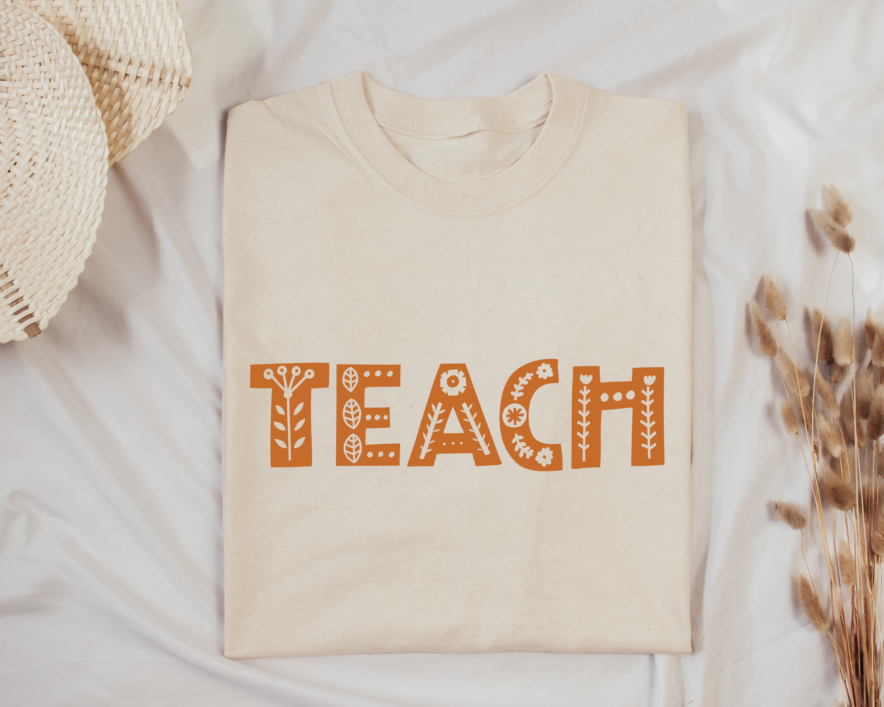 Fall Teacher Shirt Teach Shirt Teacher Shirt Cute Shirt for - Etsy