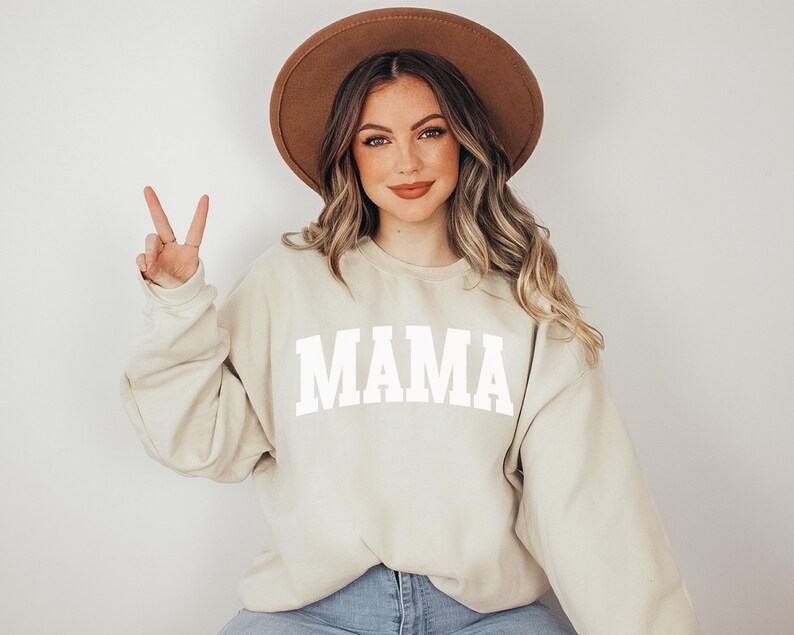 Mama Sweatshirt, Soft Graphic Mom Tee, Mother's Day Gift - Etsy