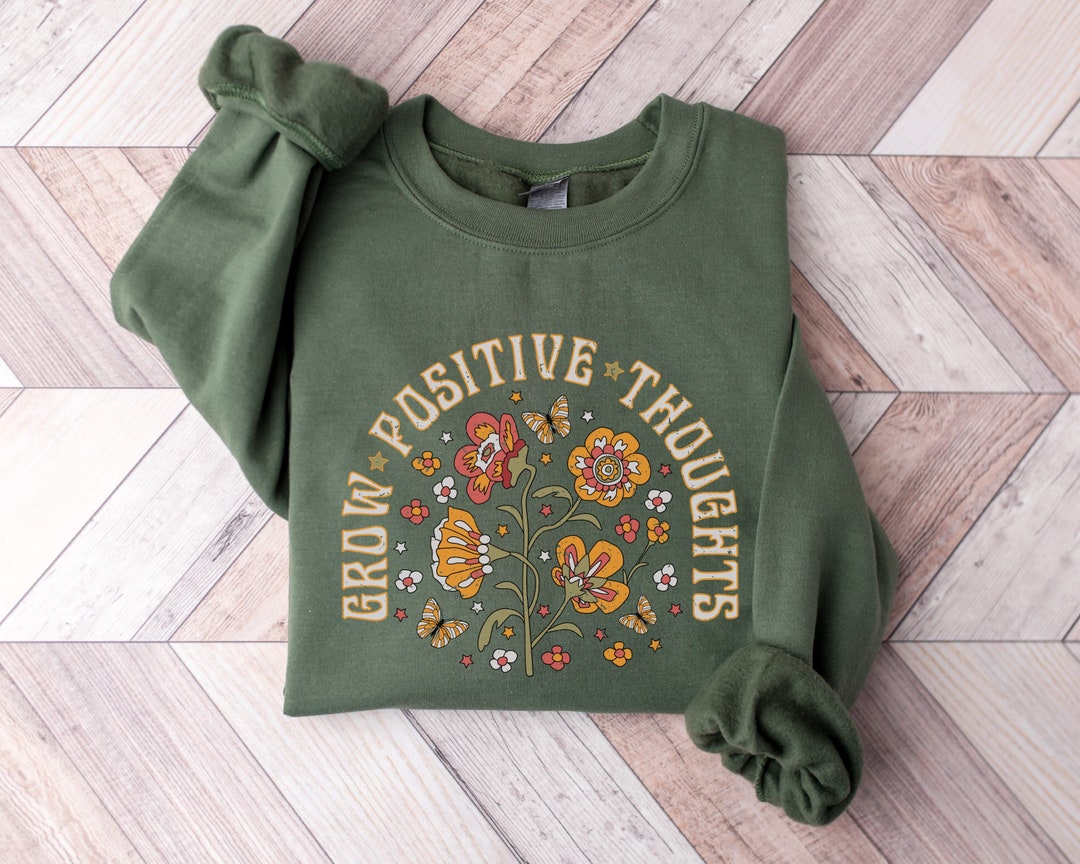 Growth Mindset Shirt Gift for Teacher Grow Positive Thoughts - Etsy