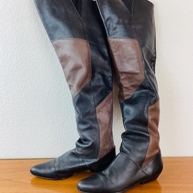 Low High Thigh High - Etsy