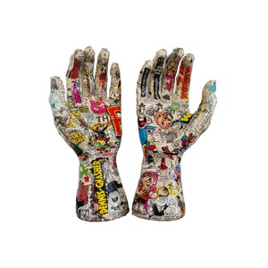 Comic Mannequin Hand | Colourful Cartoon Comics | Mannequin Hand ...