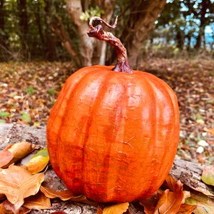 Large Handmade Pumpkin Pumpkin Decor Thanksgiving Decor Centre Decor ...
