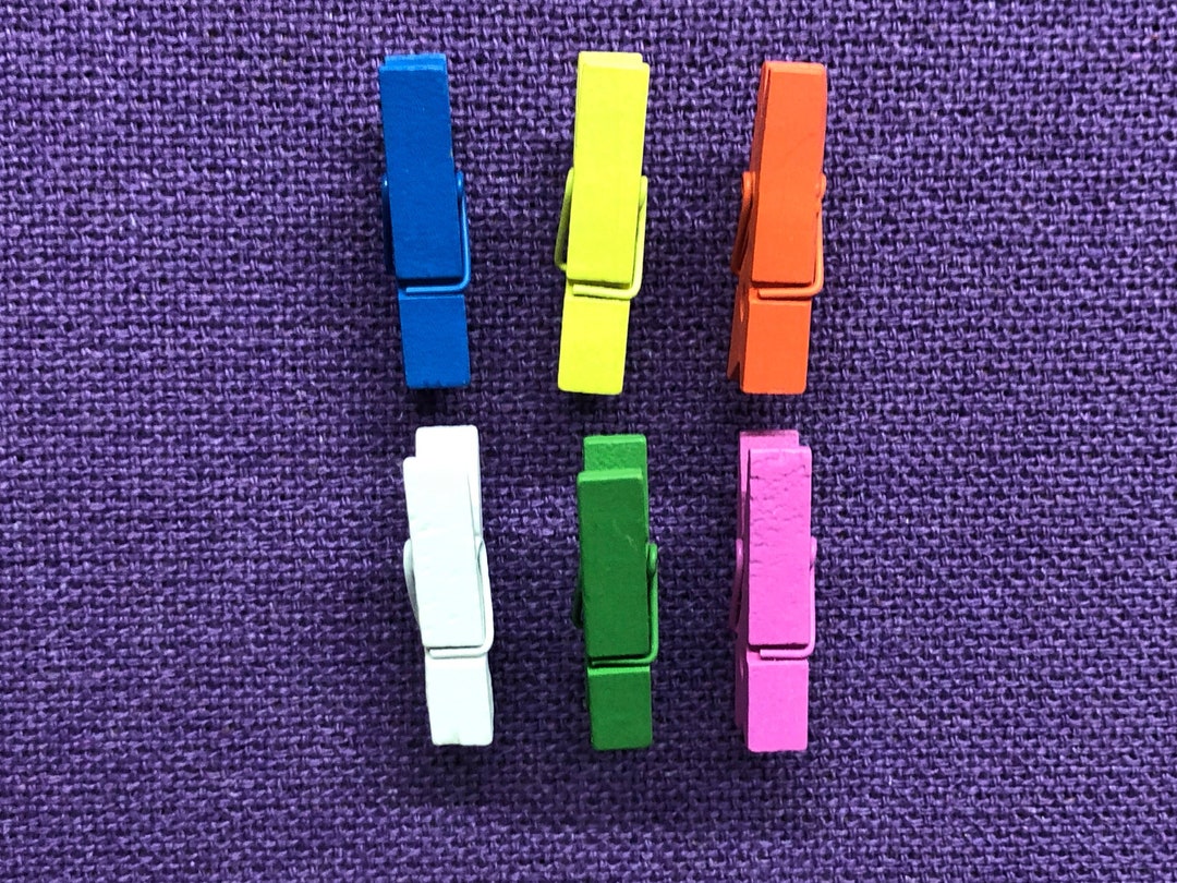 Peg Push Pins | Wooden Peg Pushpins | Colourful Bright Tacks | Cork ...