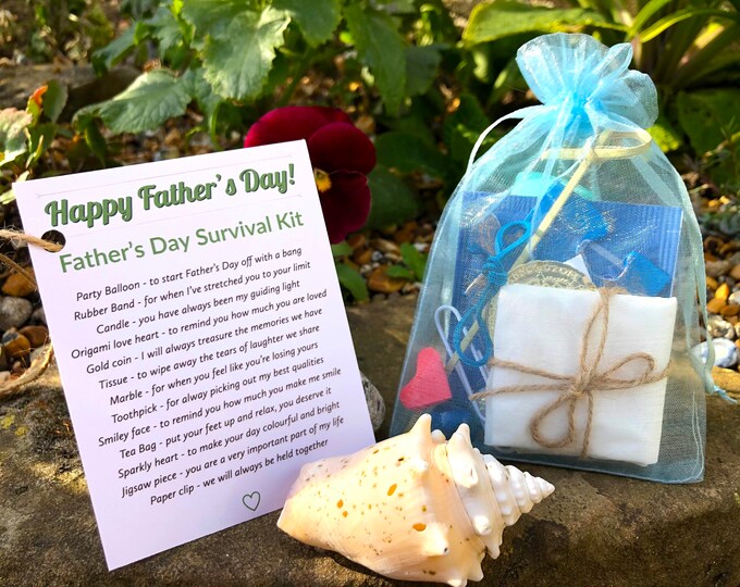Father's Day Gift Survival Kit Funny Gift for Dad Gift for Dad Daddy ...