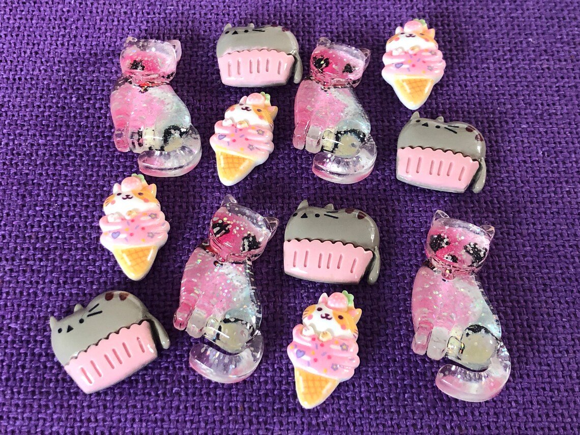 Kawaii Cat Shaped Magnets | Cat Fridge Magnets | Cat Kawaii Magnetic ...