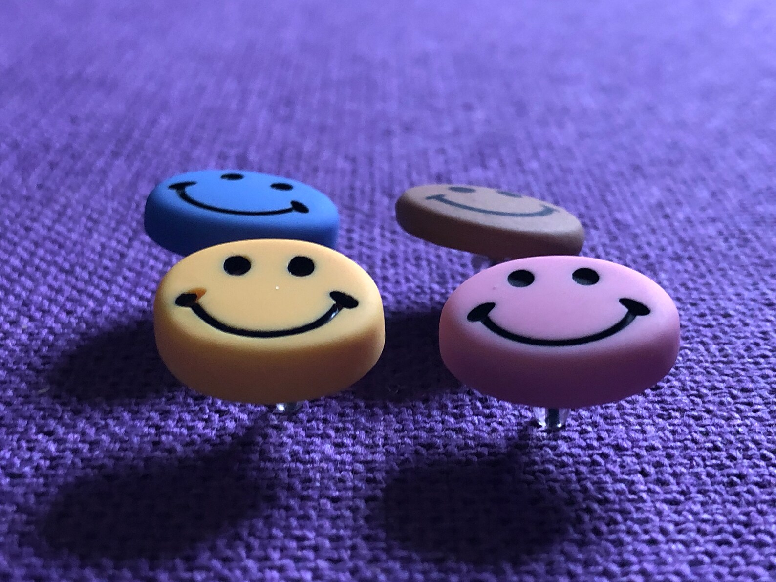 Smiley Face Push Pins Emoji Face Pushpins Smiley Face - Etsy