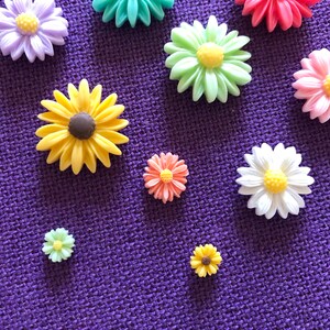 Multicolour Flower Magnets | Magnet Board Magnets | Magnetic Board ...