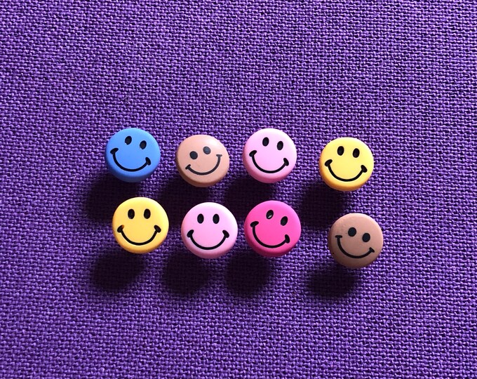 Smiley Face Push Pins Emoji Face Pushpins Smiley Face Tacks Cork Board ...