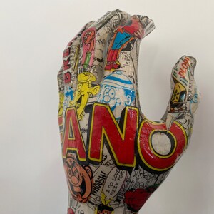 Comic Mannequin Hand | Colourful Cartoon Comics | Mannequin Hand ...