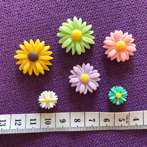 Multicolour Flower Magnets | Magnet Board Magnets | Magnetic Board ...