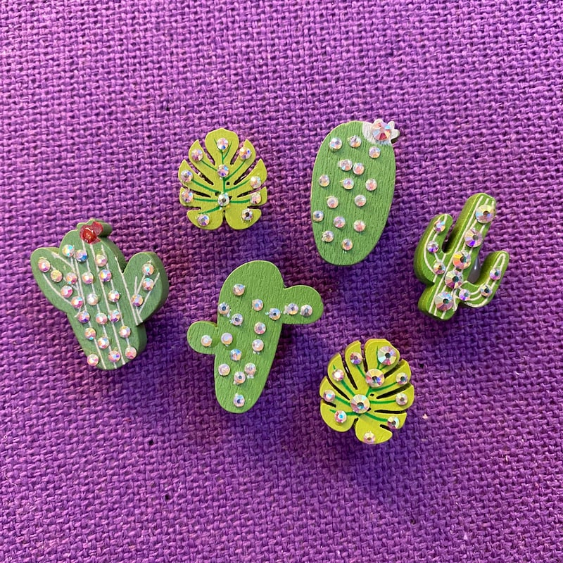 Cactus Pin - Etsy