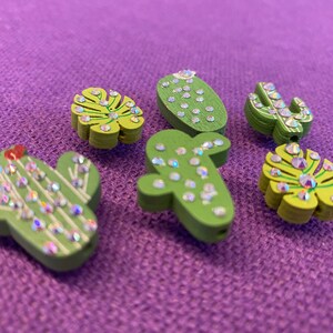 Cactus Push Pins | Cacti Pushpins | Cactus Tacks | Cork Board Tacks ...
