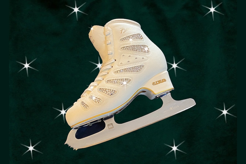 Customisation Rhinestone Crystal Decoration for Figure Skating Boots ...