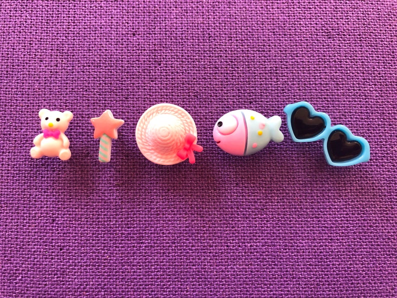 Random Cute Push Pins Kawaii Pushpins Lucky Dip Pins - Etsy