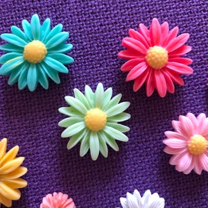 Multicolour Flower Magnets | Magnet Board Magnets | Magnetic Board ...