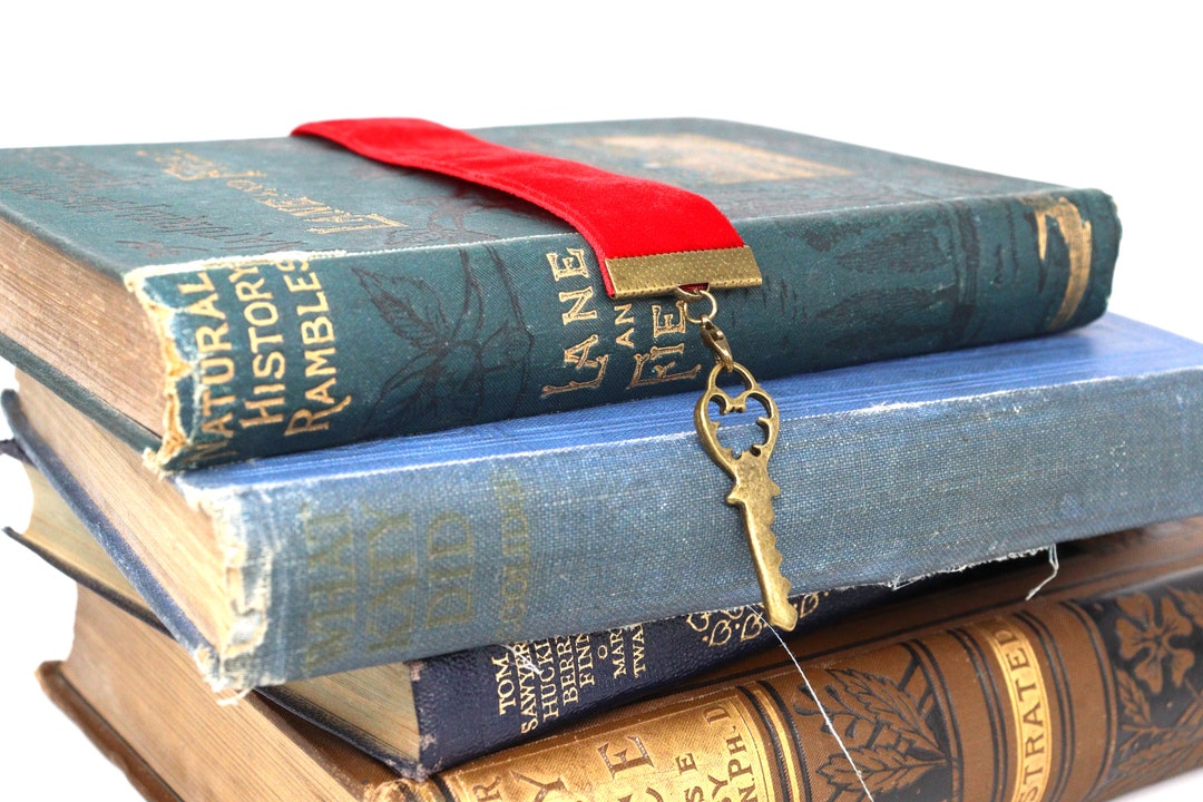 Luxury Book Mark Red Velvet Book Mark Gift for Book Lovers - Etsy