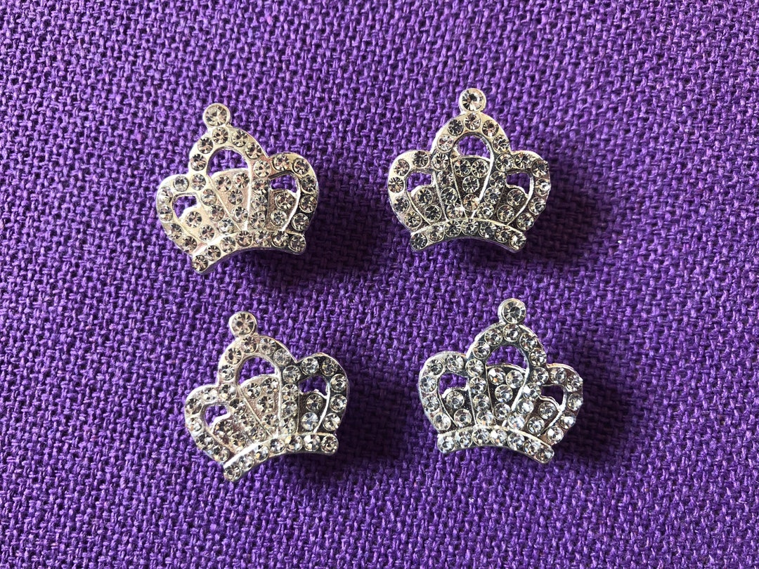 Crown Push Pins Kings Coronation Sparkly Pushpins Tacks Cork Board Pin ...