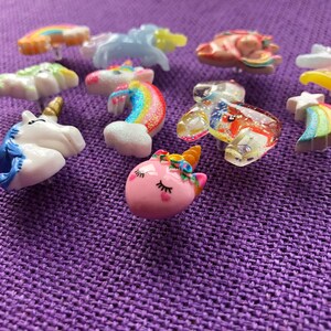 Unicorn Rainbow Push Pins | Cute Pushpins | Shimmery Tacks | Cork Board ...