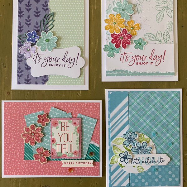 Handmade Cards Stampin Up - Etsy