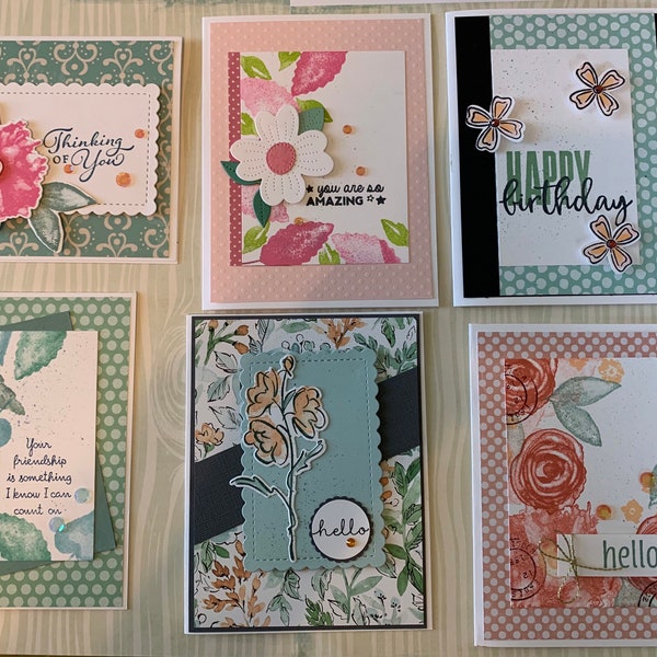 Stampin up Handmade Cards - Etsy
