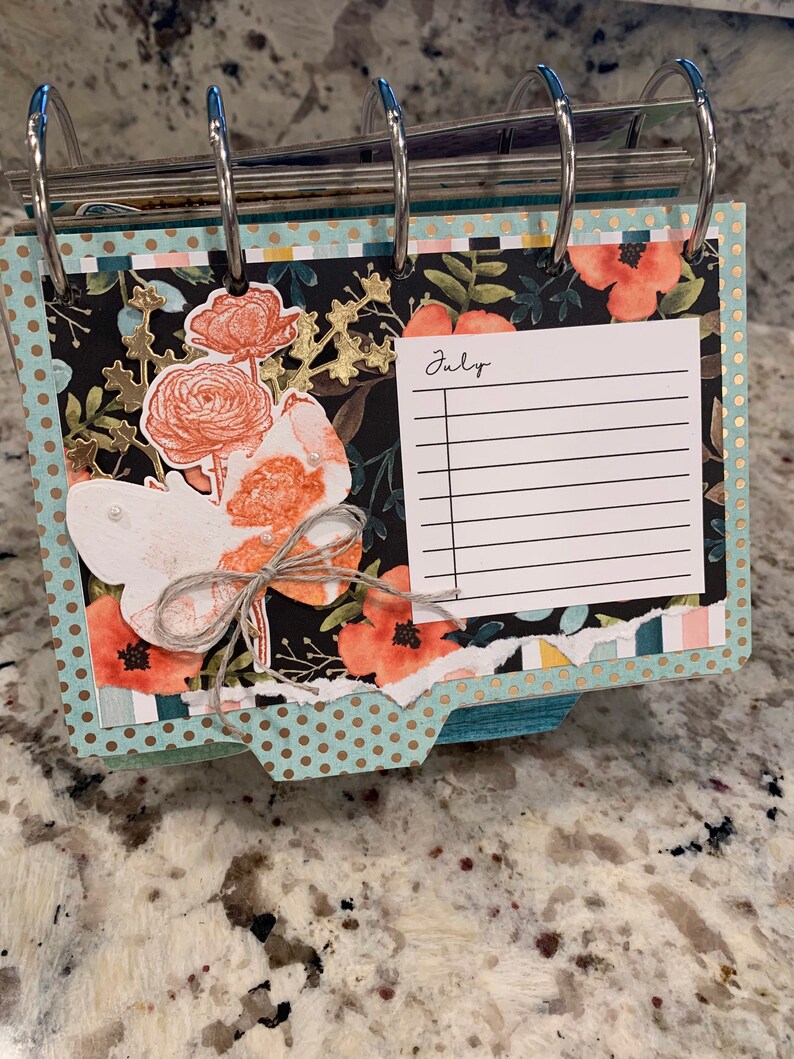 Perpetual Calendar Stampin up Tim Holtz - Etsy