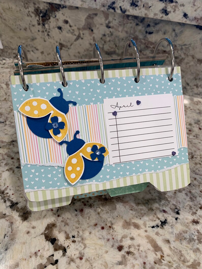 Perpetual Calendar Stampin up Tim Holtz - Etsy