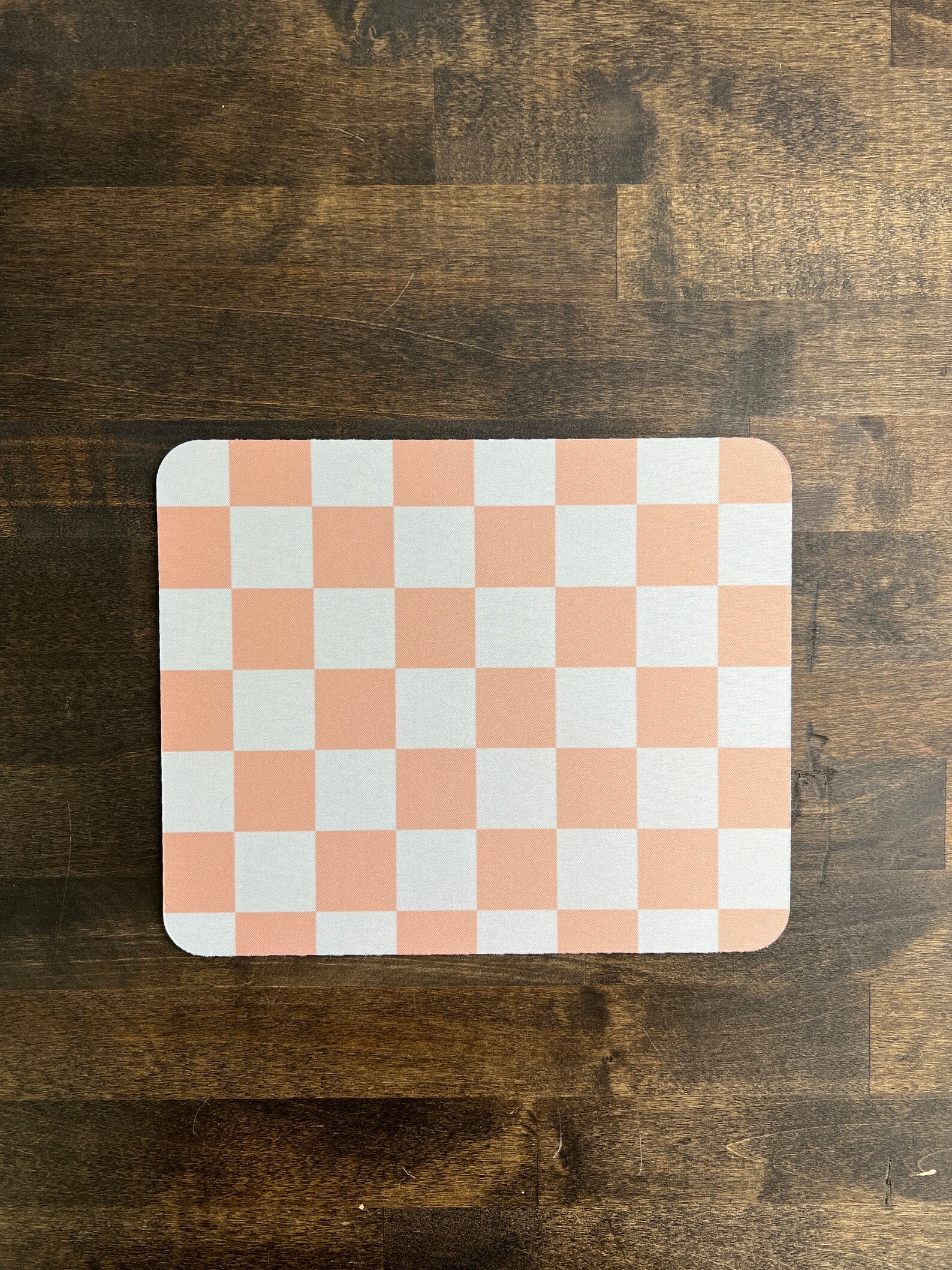 Rainbow and Checkered Mouse Pads Pink Purple Retro - Etsy