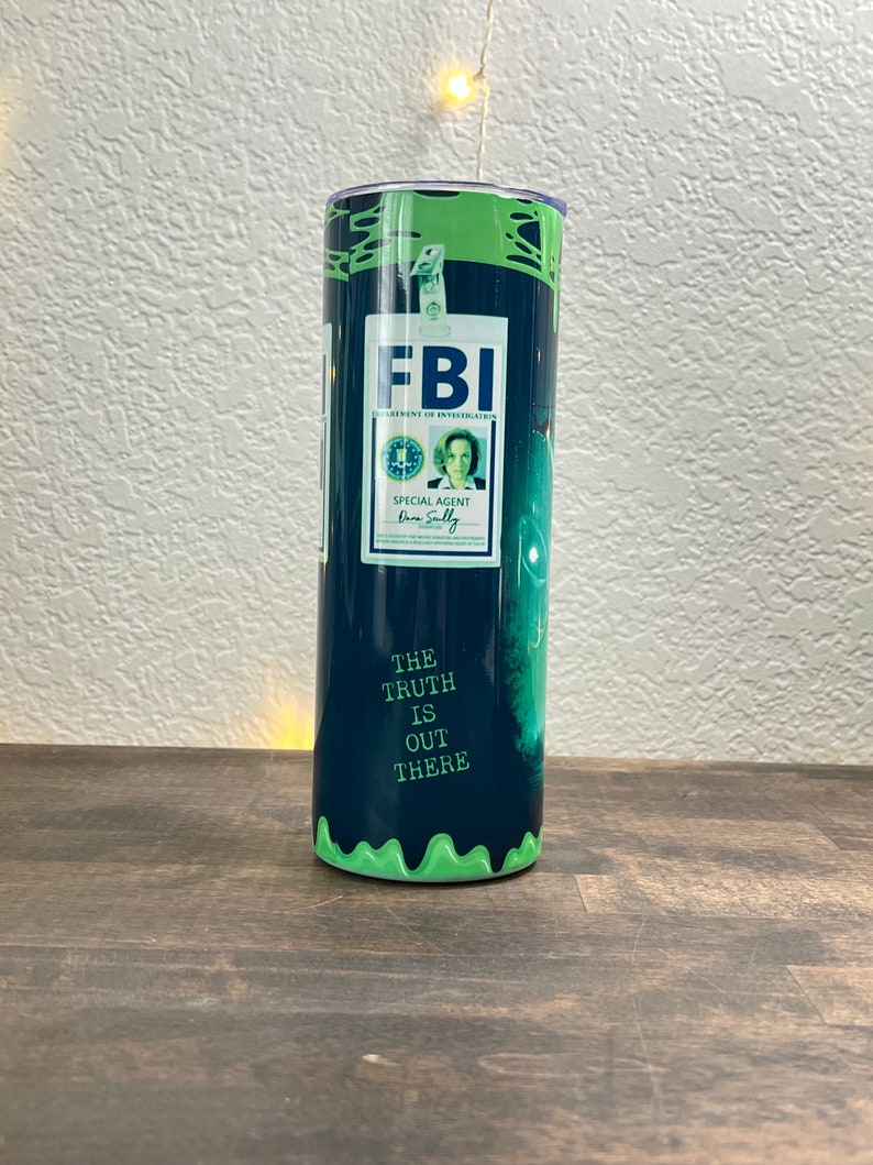 X-files Tumbler Fox Mulder Dana Scully Its Me Mulder the Truth is Out ...