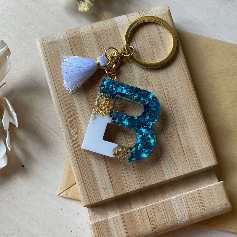 Resin Keychain - Etsy