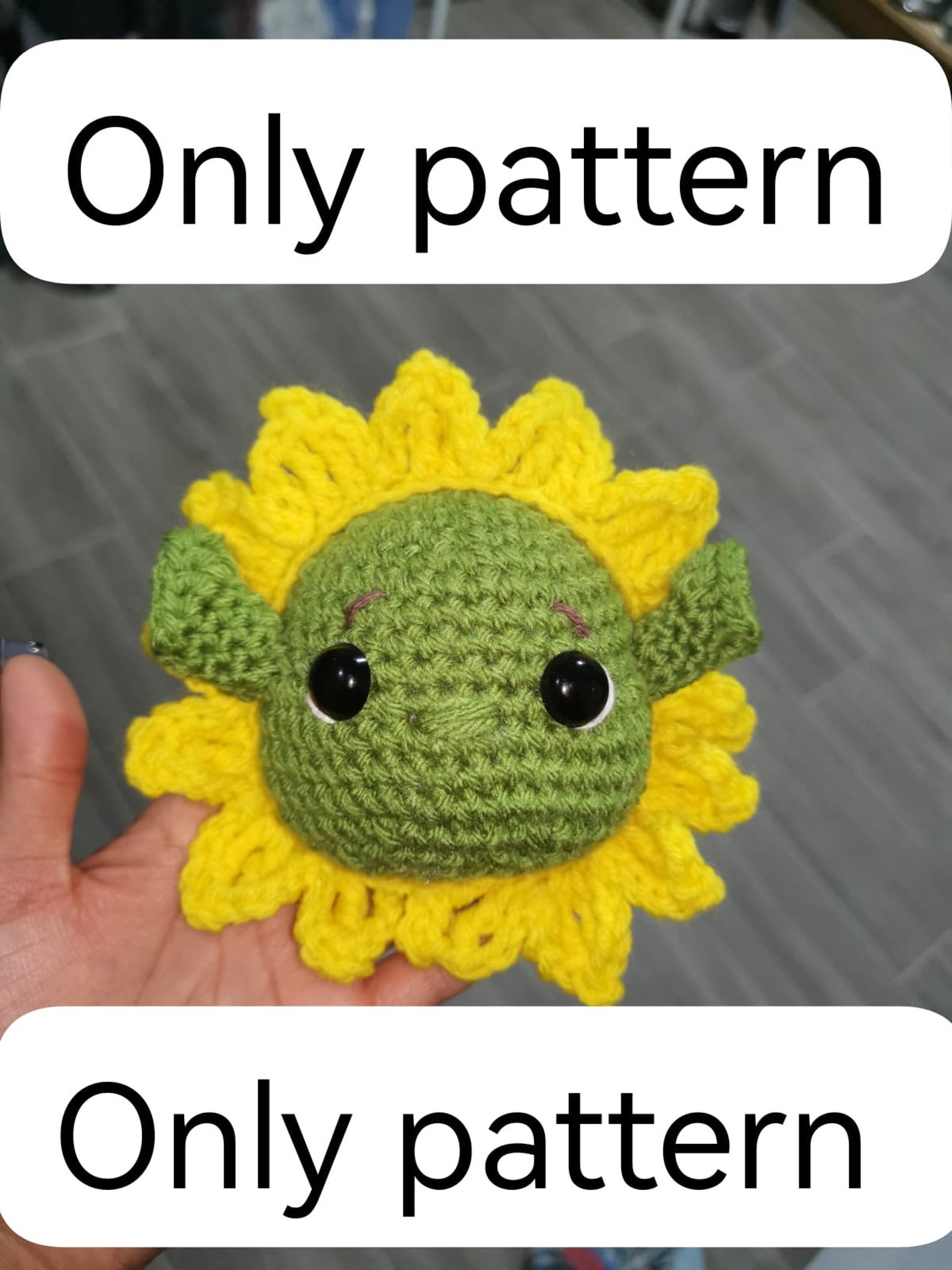 Pattern Shrek Sunflower - Etsy