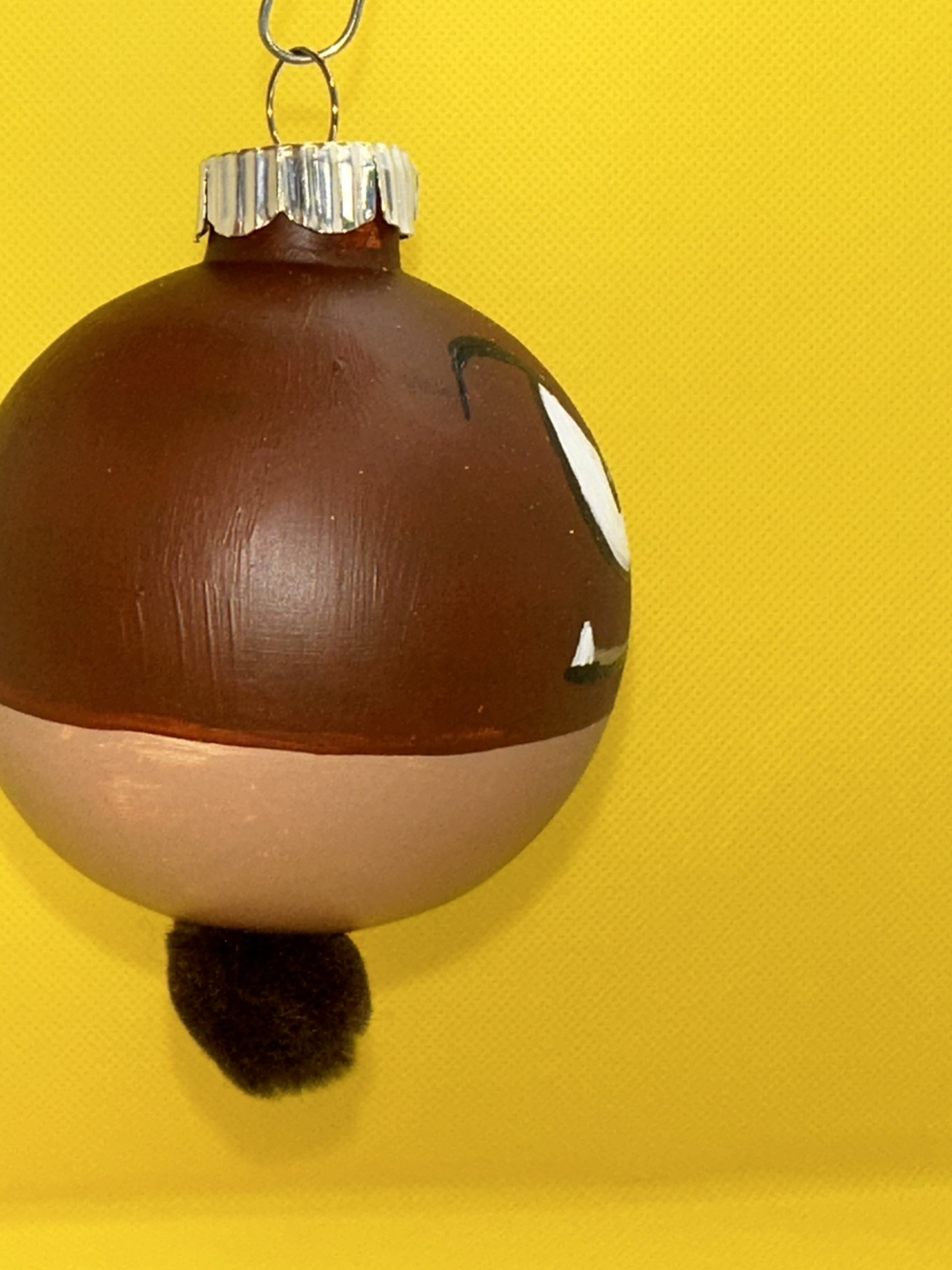 Goomba. Inspired Super Mario Bros Ornament, Hand Painted Completely ...