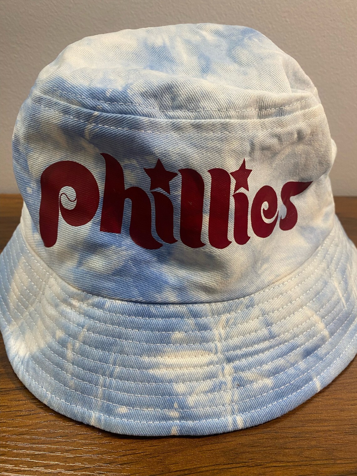 PHILLIES Tie Dye Bucket Hat Philly Fan Philadelphia Baseball - Etsy