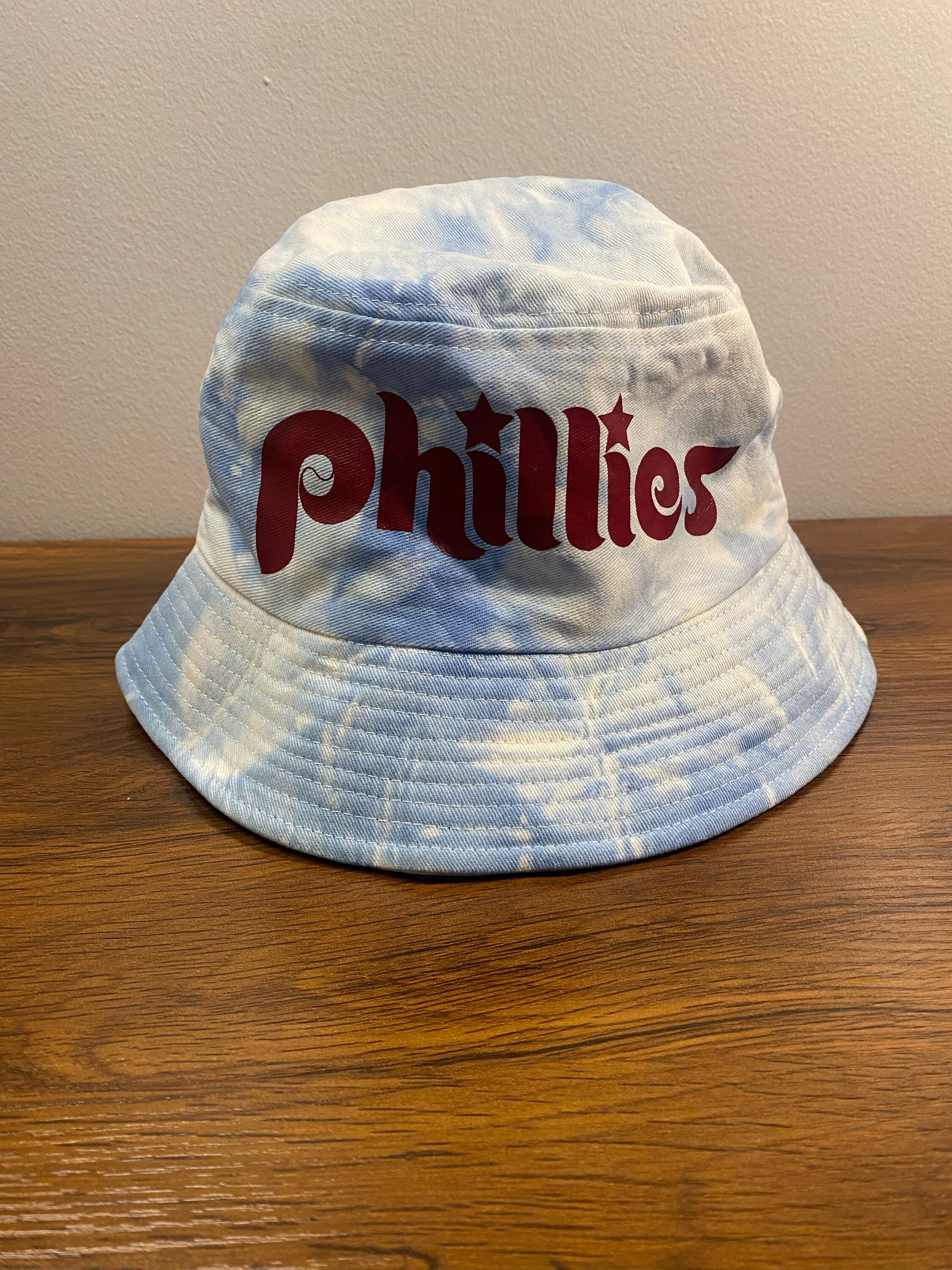 PHILLIES Tie Dye Bucket Hat Philly Fan Philadelphia Baseball - Etsy
