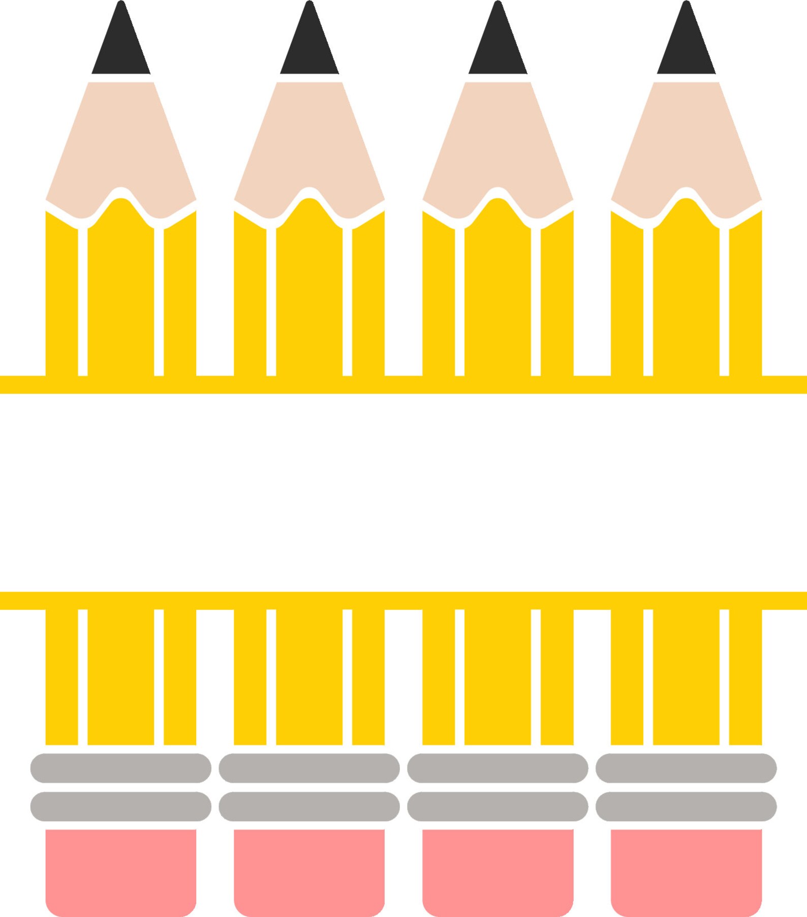 Pencil Monogram PNG - Etsy