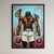 Muhammad Ali Knockout Boxer Canvas Art Print, Poster Wall Art Printed ...