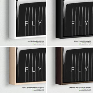 Fly or Fall Rolls Royce Canvas Wall Art | Motivational Poster Print ...