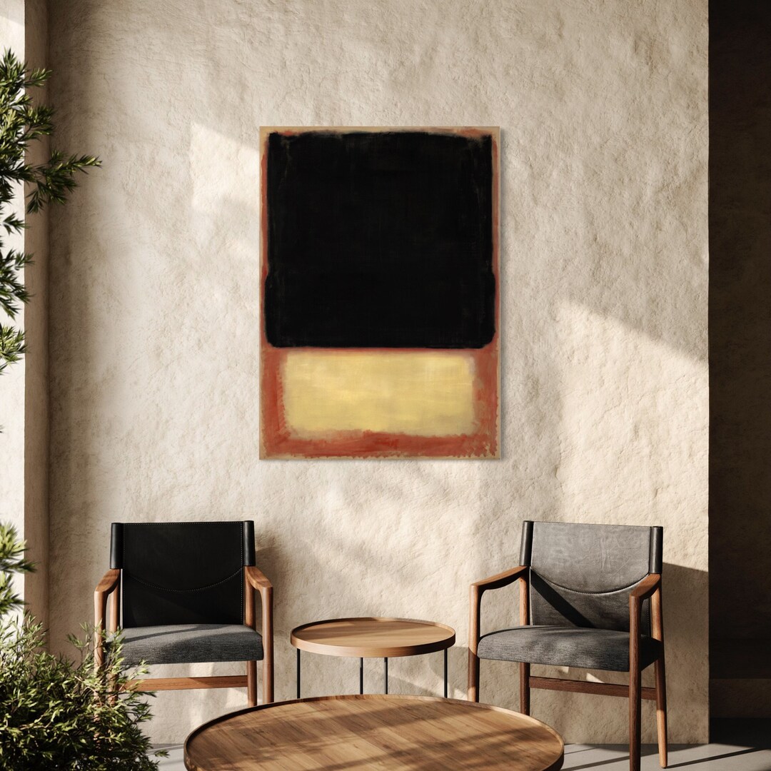 Mark Rothko No. 7 (dark Over Light), 1954: Canvas Wall Art | Abstract ...