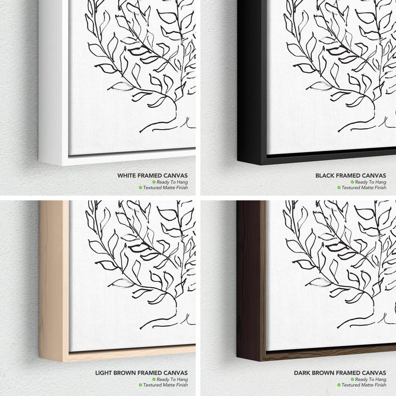 Henri Matisse 'le Platane' Canvas / Poster Framed Wall Art | the Plain ...