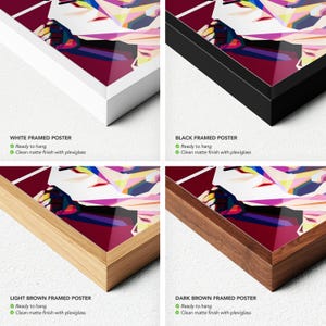 Muhammad Ali ’kick Wpap Art Colors’ - Canvas Wall Art Poster Print ...