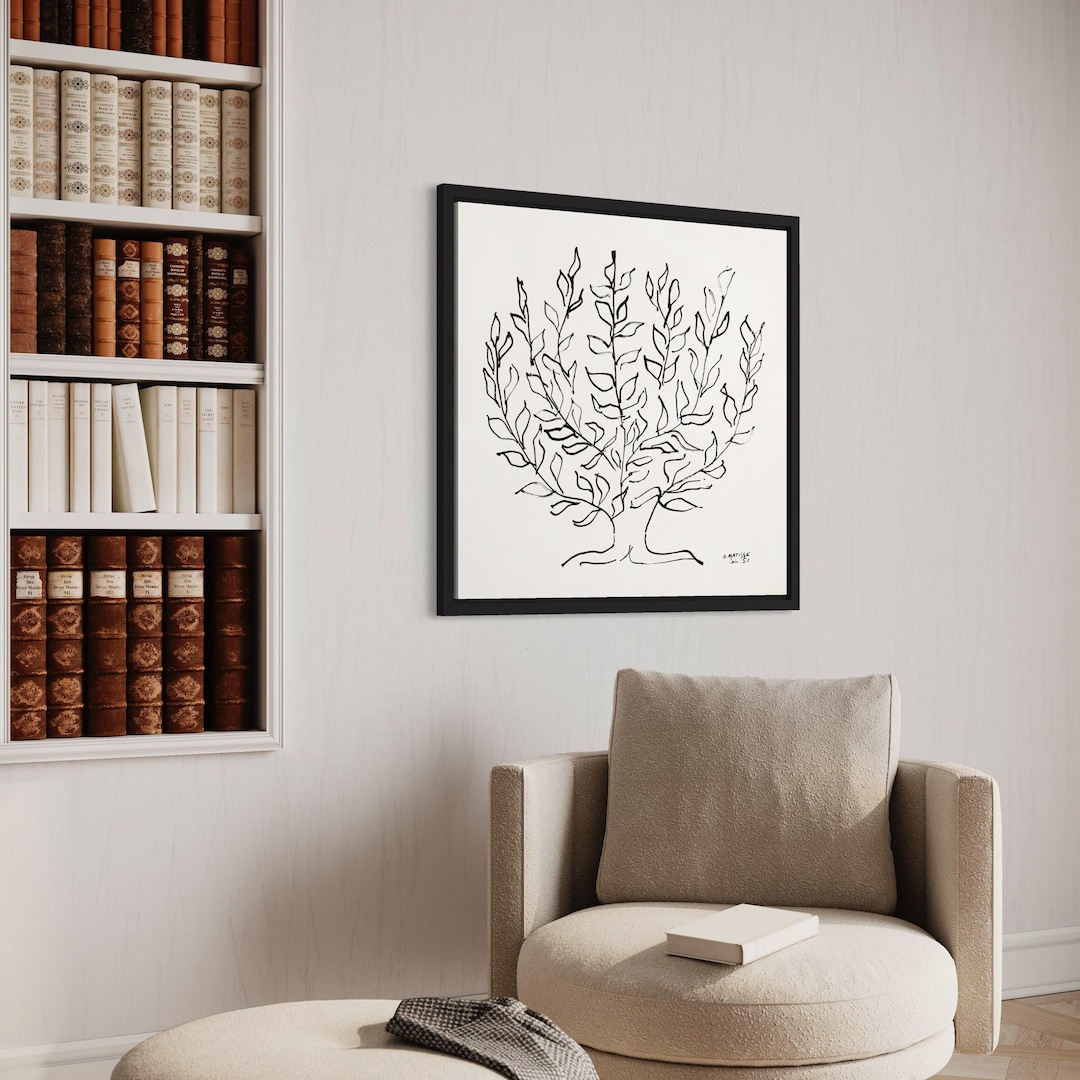 Henri Matisse 'le Platane' Canvas / Poster Framed Wall Art | the Plain ...