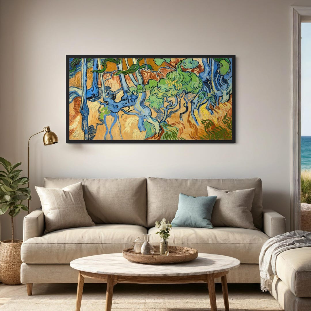 Tree Roots by Vincent Van Gogh Poster Print | Canvas Wall Art ...