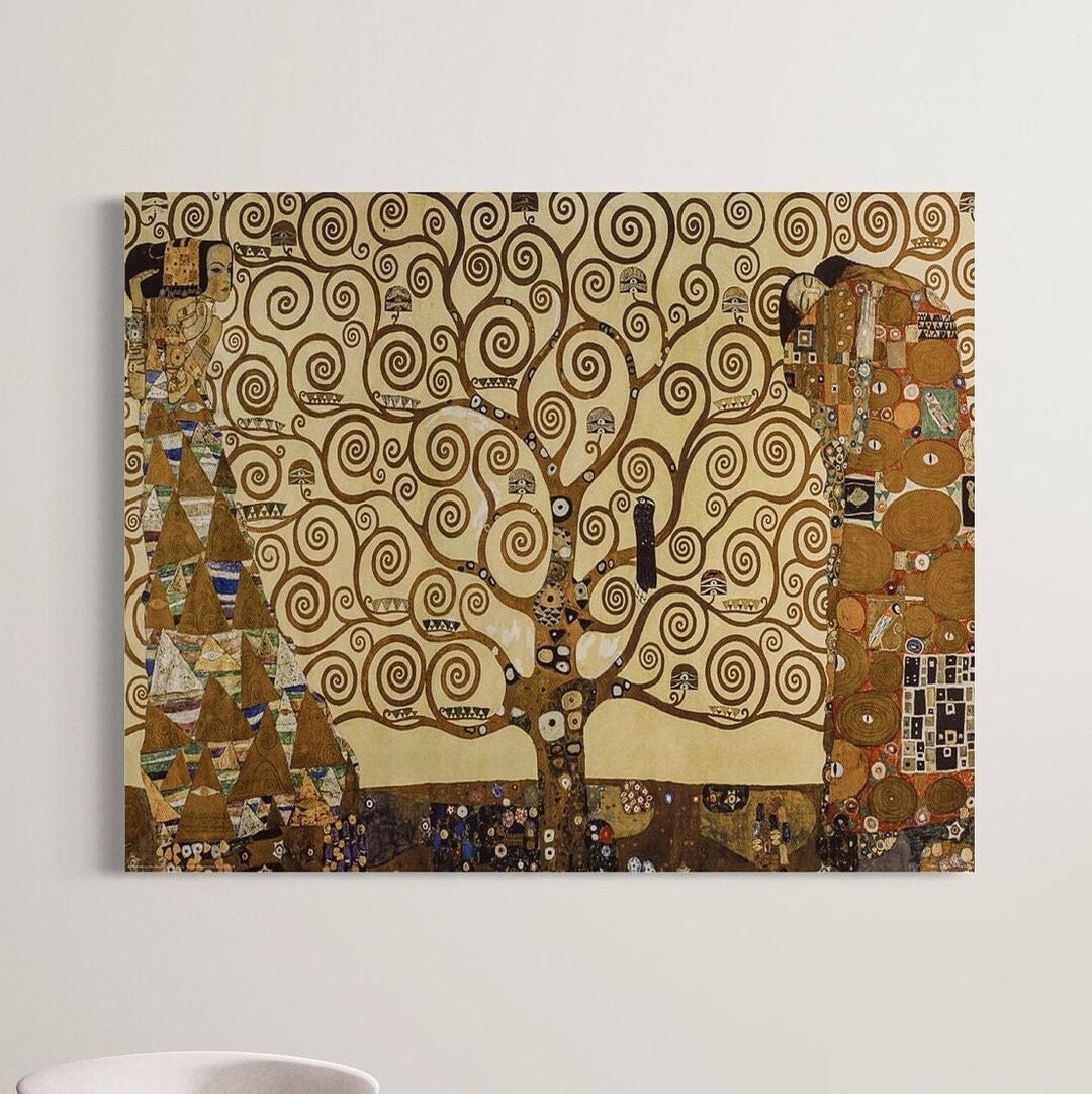 The Tree of Life, Stoclet Frieze, 1905 by Gustav Klimt - Canvas Wall ...