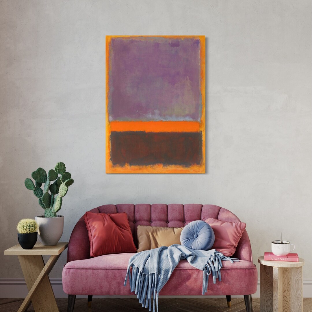 Mark Rothko Untitled 1952 Canvas Wall Art | Poster Print - Abstract ...