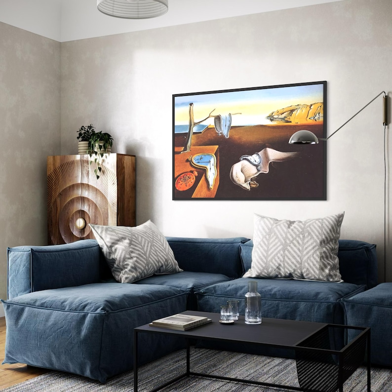 Salvador Dali the Persistence of Memory, 1931 Canvas Wall Art | Poster ...